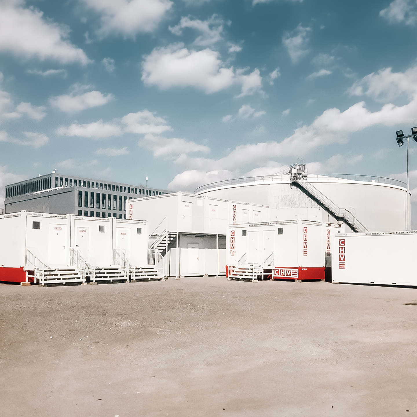 Mannschafts Containeranlagen OMV | CHV Container